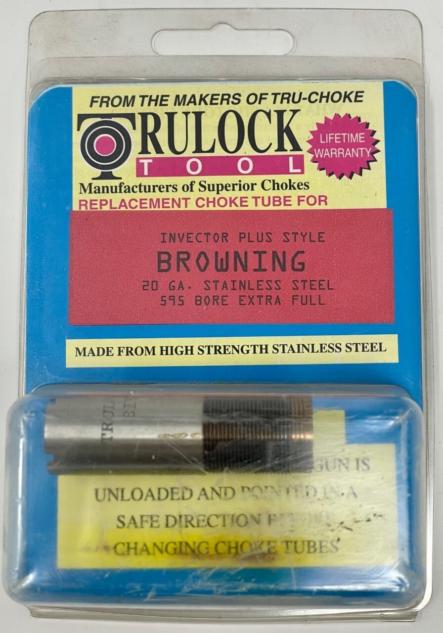 TRULOCK Browning Invector Plus Style 20GA Choke 595 Bore, Extra Full | eBay