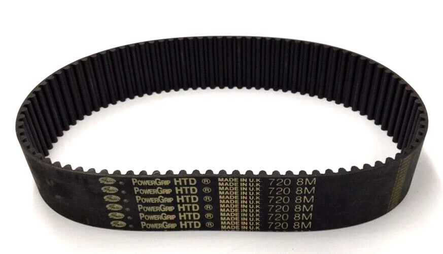 Gates 720 8M 50 PowerGrip HTD Belt 50mm Width 8mm Pitch 720mm Length ...
