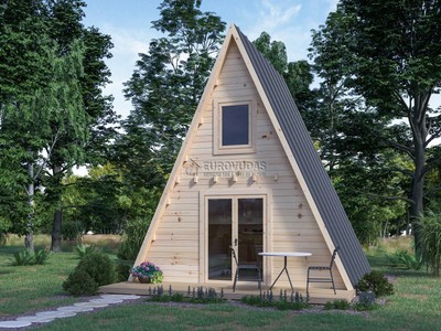 NEW MODEL! Log cabin LOTA 5x4m, 44mm walls/ free delivery* | eBay