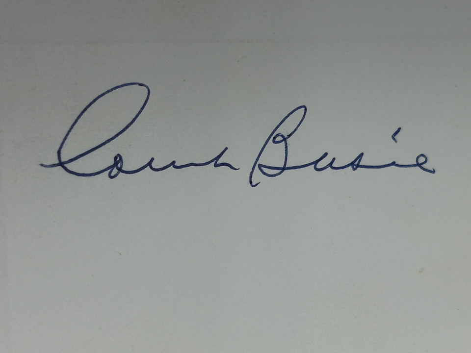 COUNT BASIE SIGNED CANOE CLUB BALLROOM COUNT BASIE & ORCHESTRA JUNE 9TH ...
