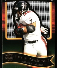 1999 Pacific Paramount - End Zone Net-Fusions Jamal Anderson #2 for ...