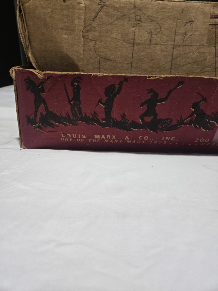 Fort Apache Stockade - Vintage Plastic Toy Set Western Plastic ...
