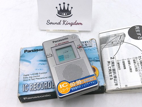 Panasonic RR-DR60 Digital IC Recorder EVP Paranormal Ghost Tapeless ...