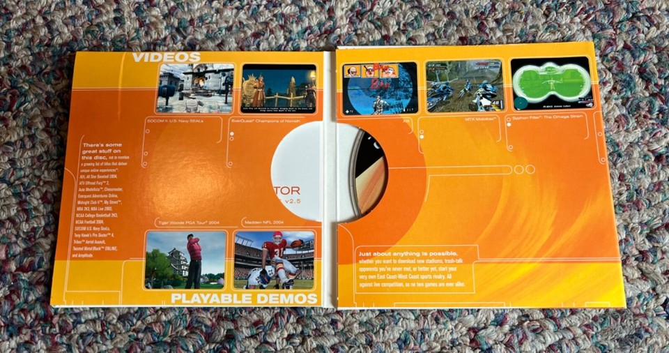 Sony PlayStation 2 PS2 Network Adapter Start-up Disc v2.5 New, Sealed ...