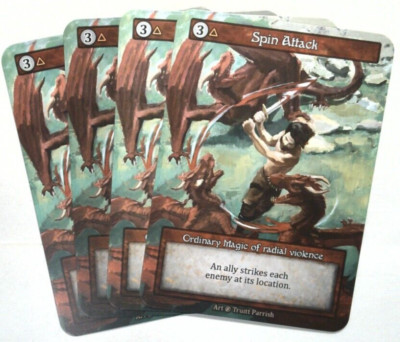 Sorcery TCG - Beta - Spin Attack x4 | eBay