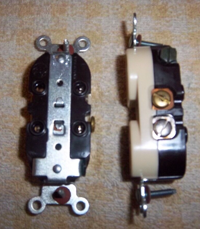 Hubbell HBL5292-I HBL5292I 5292 15 AMP 125 AND 250 VOLT 5-15R 6-15R ...