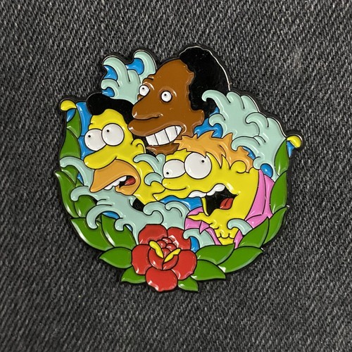 Barney Gumble - Lenny - Carl - Moe's Tavern - The Simpsons - Enamel Pin ...