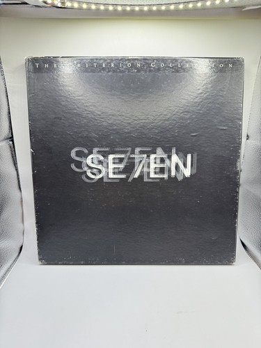 Seven Laserdisc Criterion Collection box set laser disc Se7en 4 discs ...