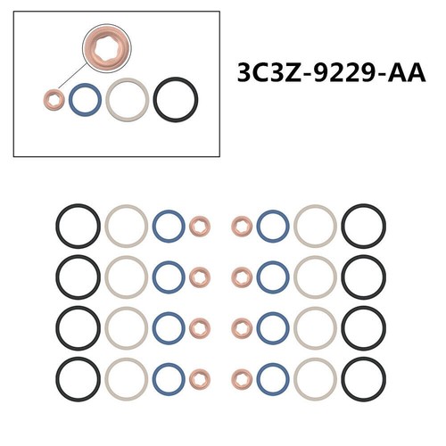 For Ford 6.0L Powerstroke Diesel Engines 3C3Z-9229-AA Fuel Injector O ...