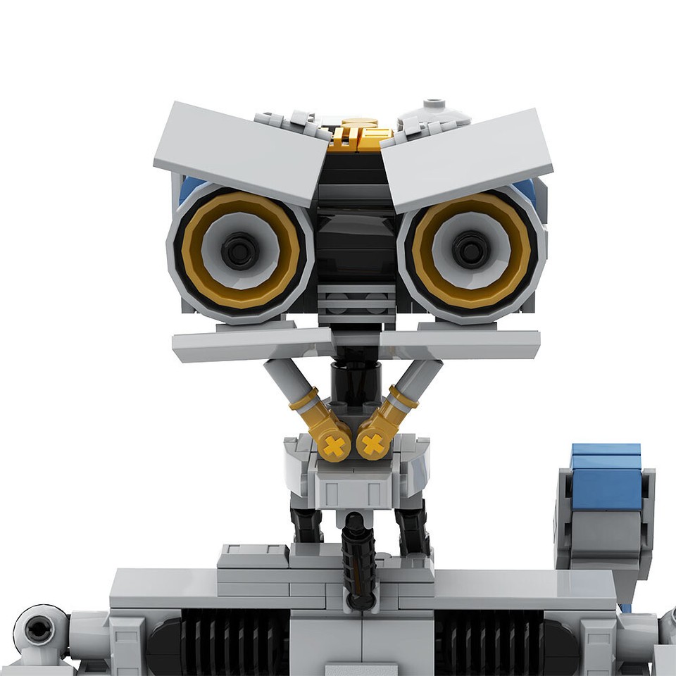 1310 PCS MOC Johnny 5 Robots Building Blocks Short Circuit 2 Robots ...