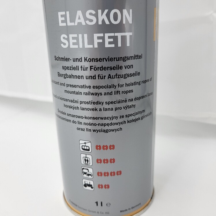 14,60€/Liter Elaskon Seilfett 1 Liter Fett Förderseile Seile ...