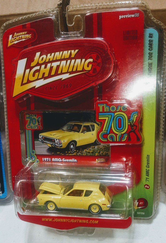 JOHNNY LIGHTNING THOSE 70s CARS '71 AMC GREMLIN | eBay