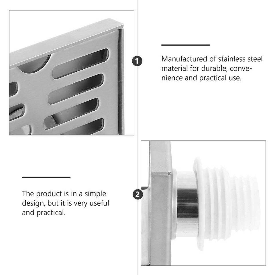 Floor Drain Same Layer Side Row Wall Drain Wall Corner L Shower Floor ...