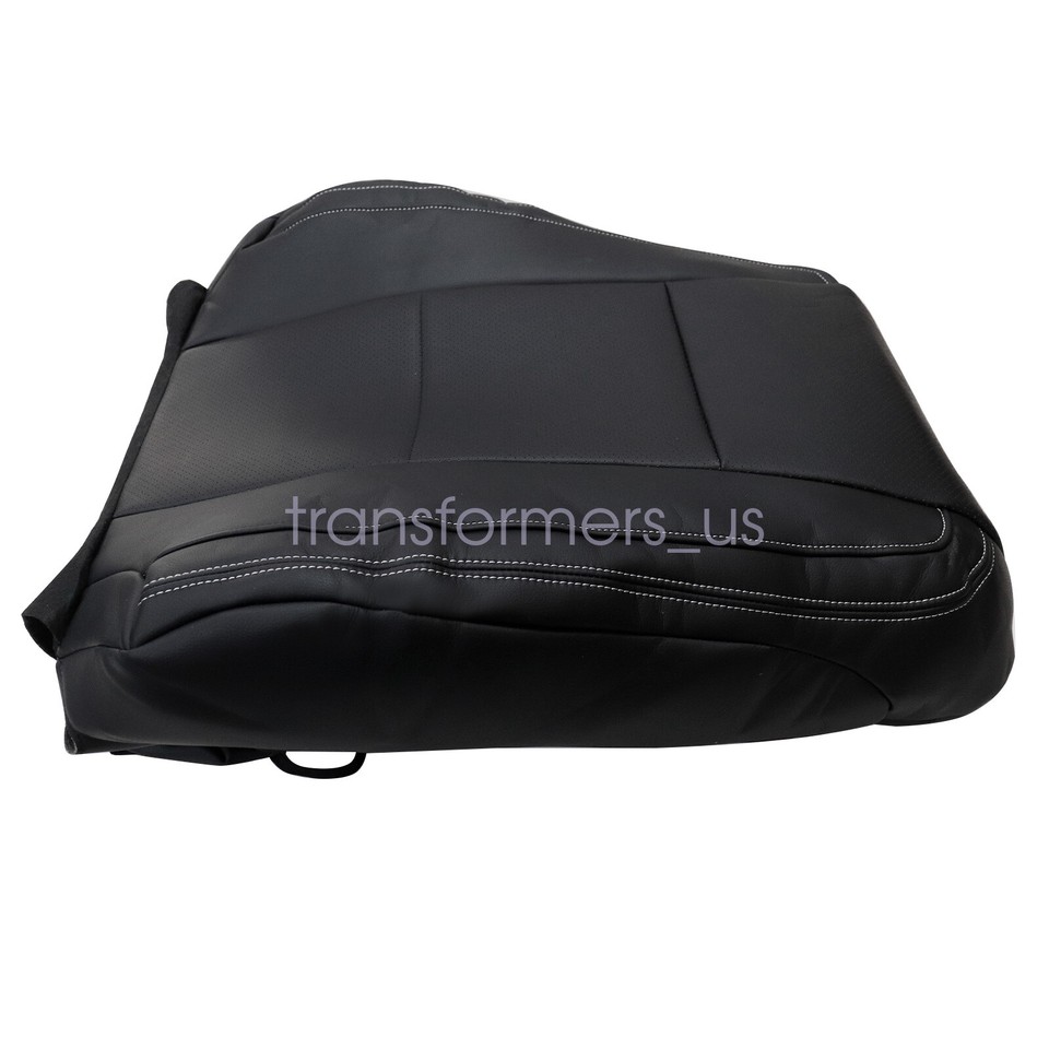 For 2015-2017 Ford F150 Lariat Front Side Bottom Top Seat Cover Black ...