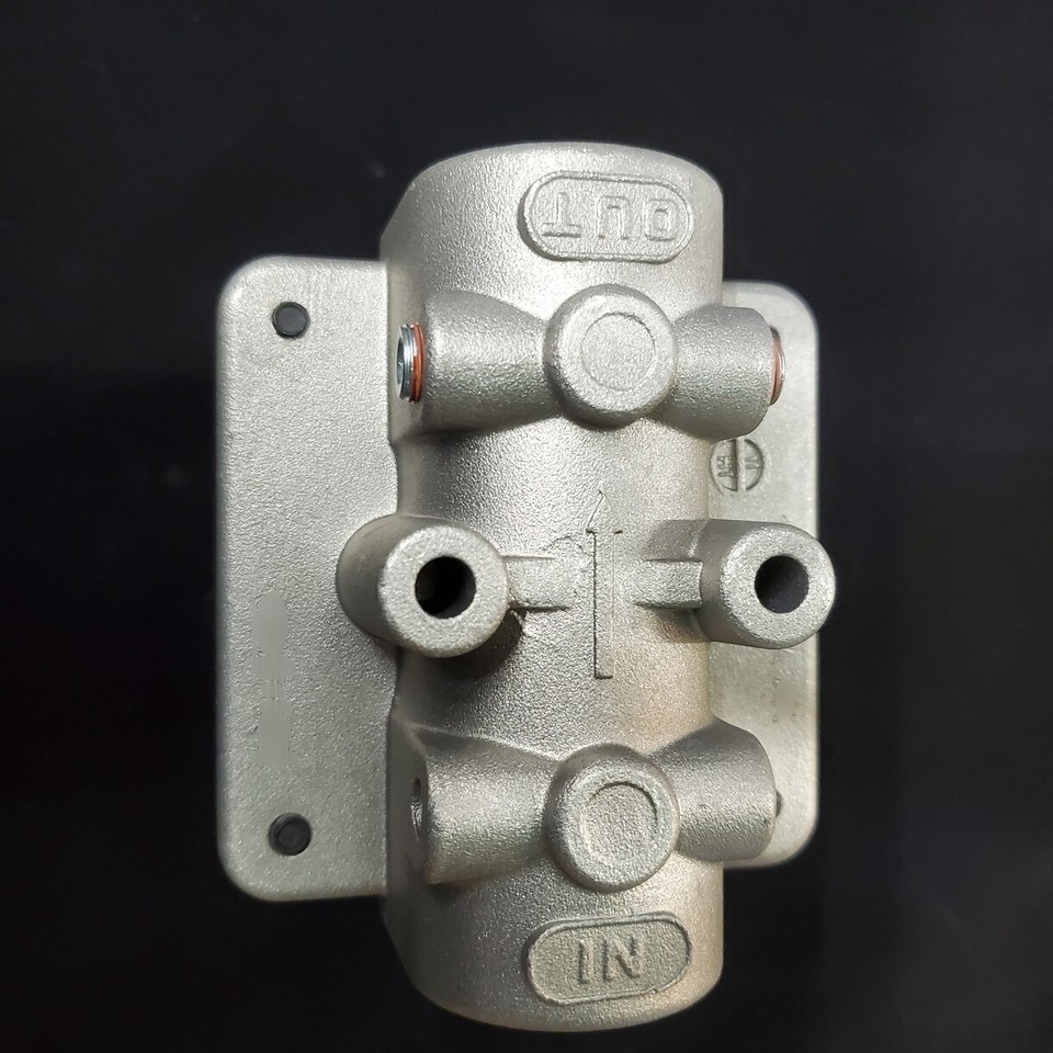 32127 LENZ FILTER, STEEL CLEANABLE IN-LINE CLEAN BURN WASTE OIL FURNACE ...