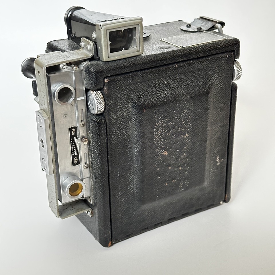 Graflex Speed Graphic 2-1/4 x 3-1/4" Press Camera Zeiss Tessar 10.5 cm ...
