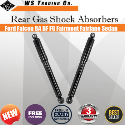 2 x Rear Shock Absorbers for Ford Falcon Fairmont BA BF FG XT XR6 XR8 ...