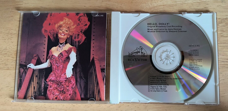 Original Broadway Cast Recording Music CD - Hello Dolly! | eBay
