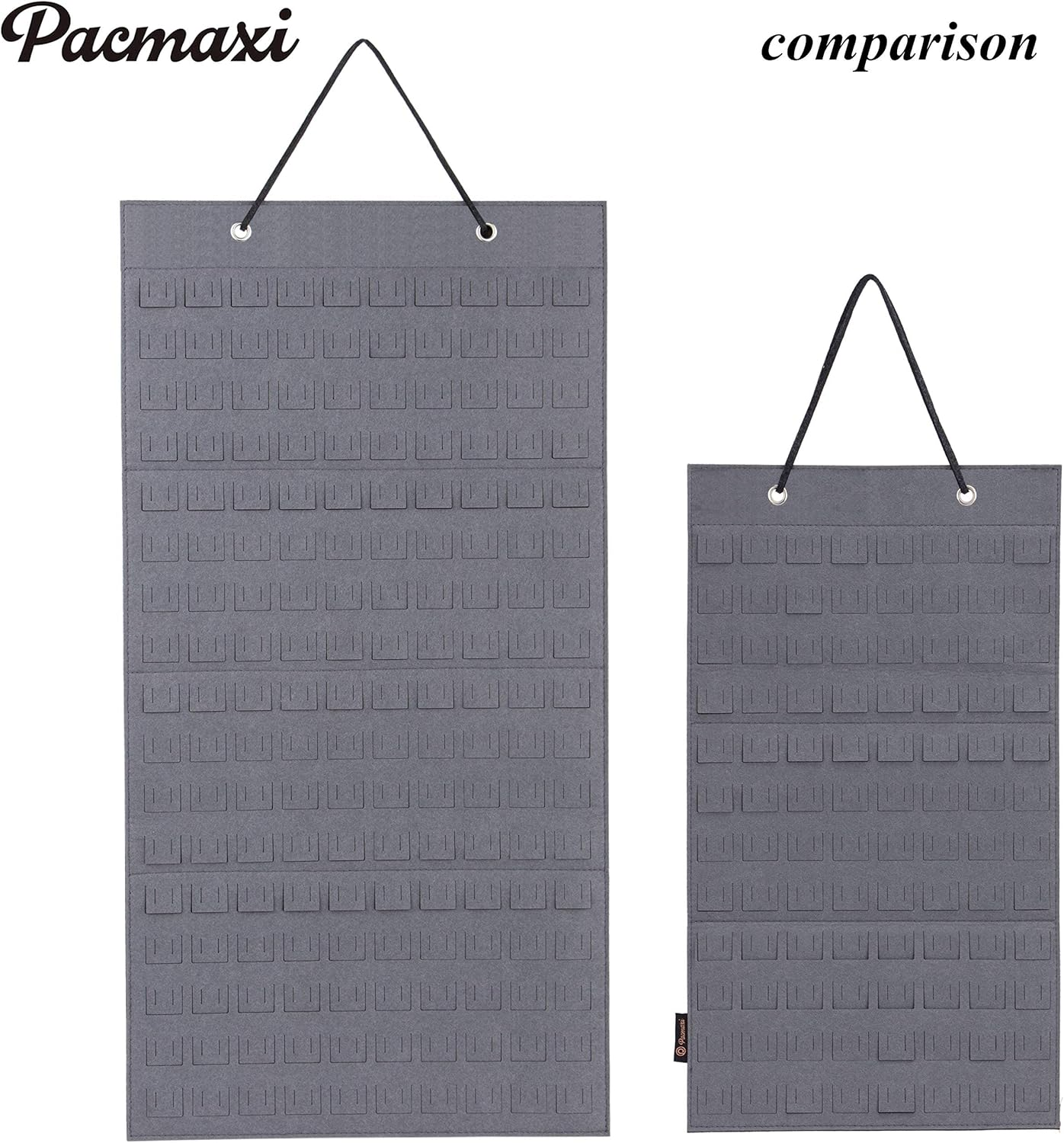 PACMAXI Hanging Brooch Pin Organizer, Display Pins Storage Case, Brooch ...