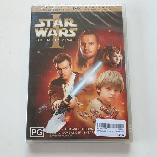 Star Wars - The Phantom Menace (DVD, 1999) PAL Region 4 (2-Disc Special ...