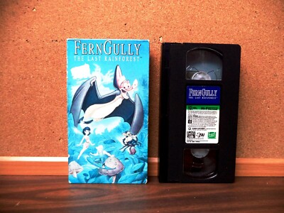FERNGULLY, THE LAST RAINFOREST (VHS 1992) VOICES OF Tim Curry ...
