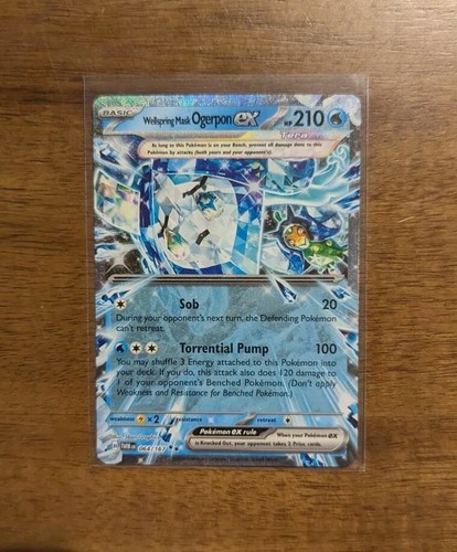 Pokemon TCG - Wellspring Mask Ogerpon EX 064/167 - Twilight Masquerade ...