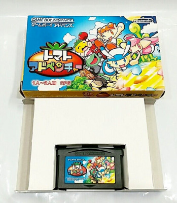 (Game) (Gameboy Advance) (GBA) Tomato Adventure, 2002, Box, Nintendo ...