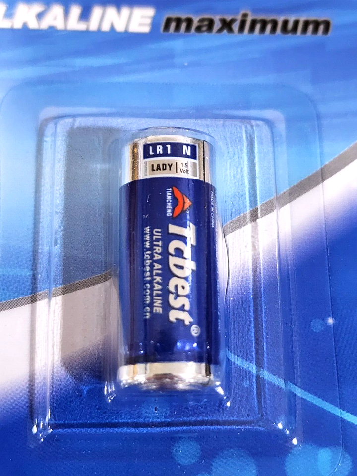 1 x Tcbest E90 N size LR1 batteries 1.5V Alkaline Lady MN9100 AM5 E90 ...
