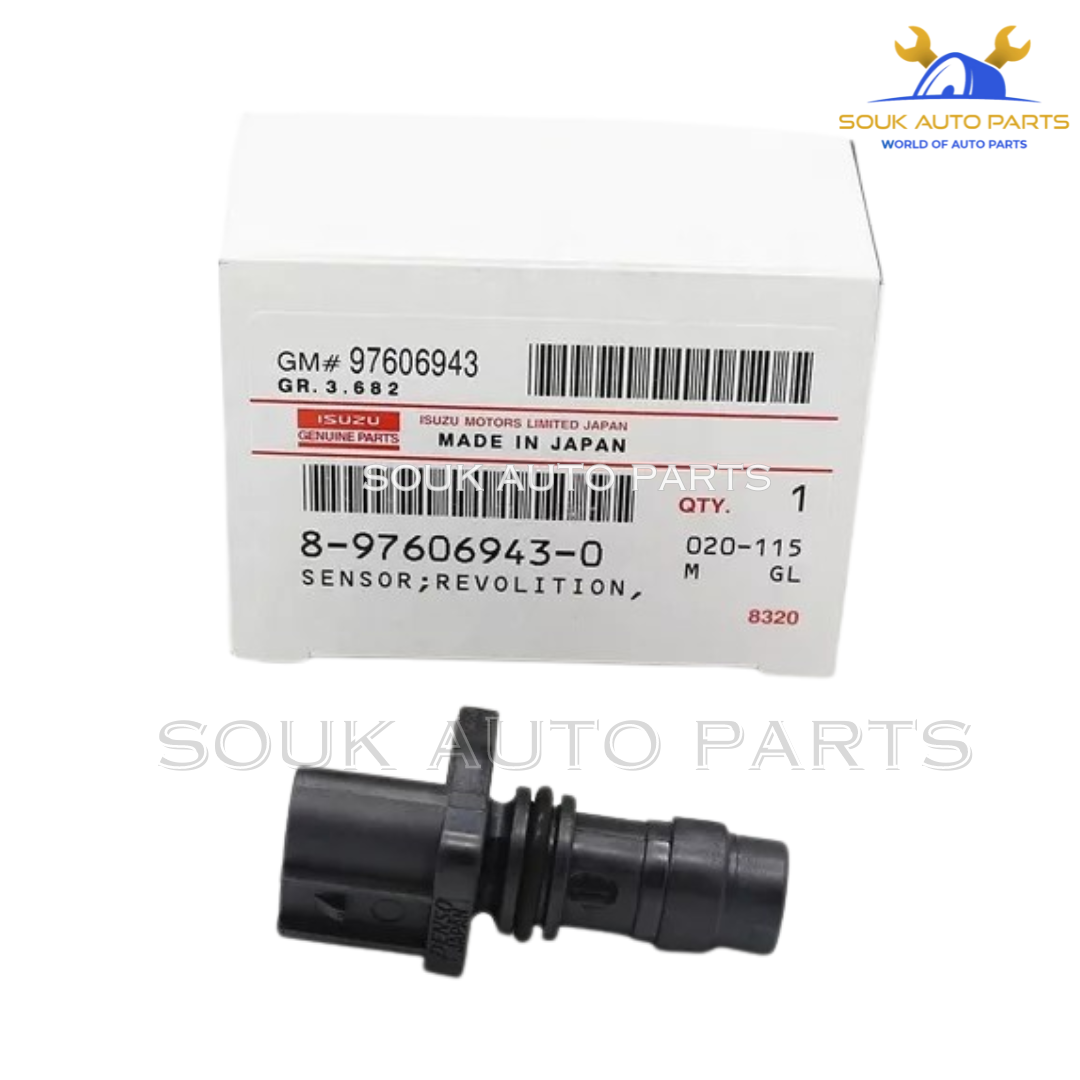8-97606943-0 Genuine Isuzu SENSOR, CRANK REVOLITION | eBay
