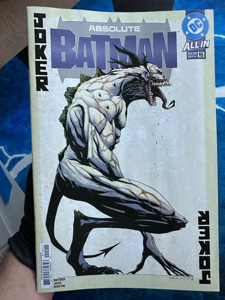 Absolute Batman #15 JOCK 1:50 VIRGIN VARIANT + Cover A 1st Print ...