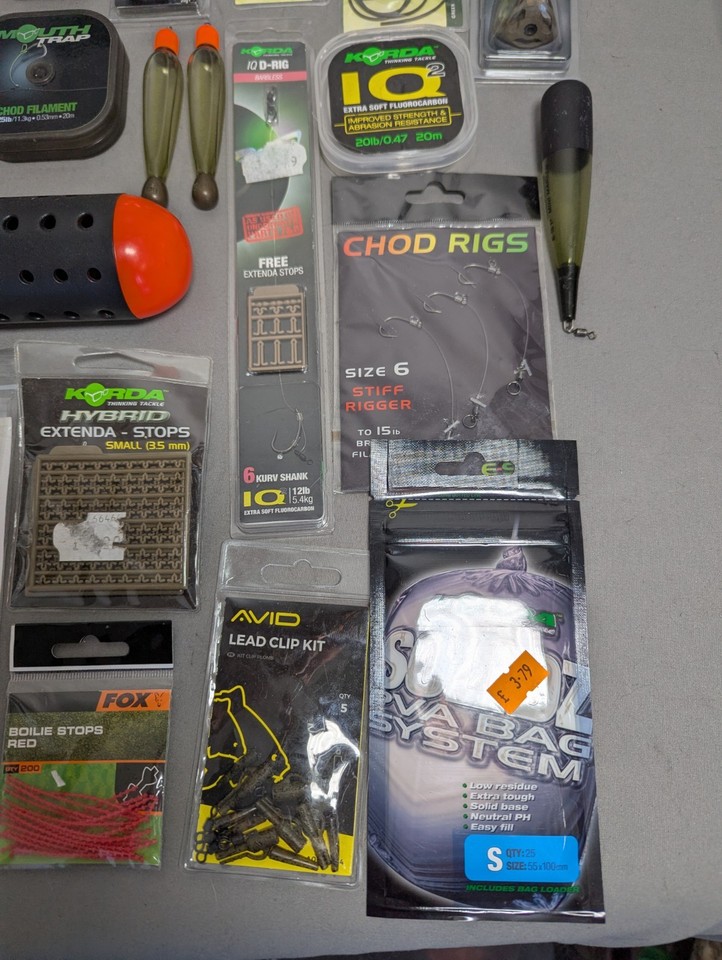 Carp Fishing Terminal End Tackle Huge Bundle All Branded And New Sealed ...
