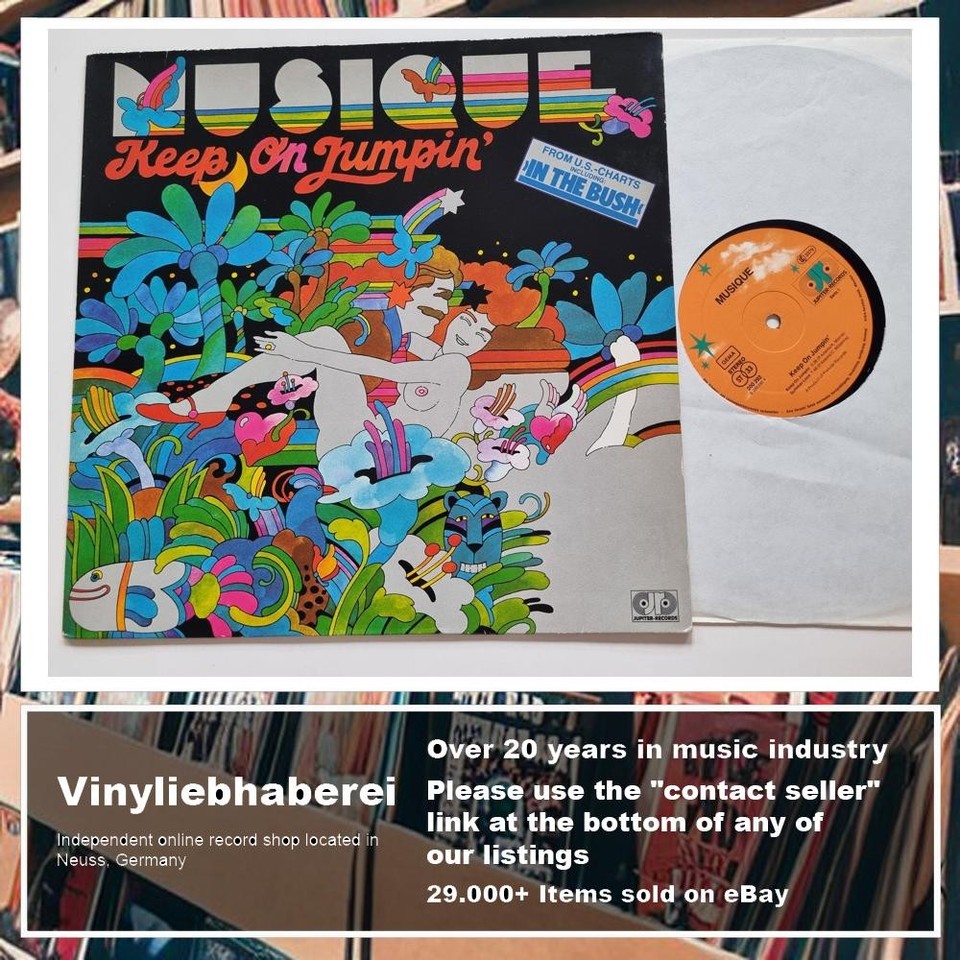 Musique - Keep On Jumpin' Vinyl LP Germany/ incl. In the Bush 12'' Mix ...