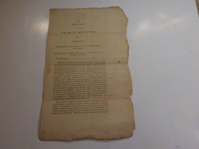 Anti Slavery Pamphlet 1806 Slave Cruel Trade Africans London England ...