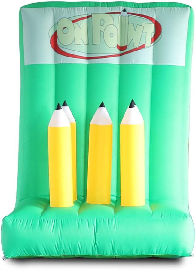 4 in 1 Inflatable Carnival Game for Birthday Partis Lawn Games School ...