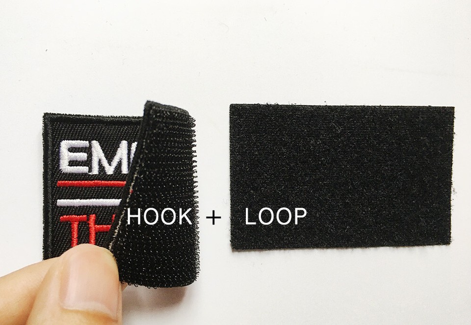 Assorted Embroidered Hook & Loop Tactical Patch Humorous & Motivational ...