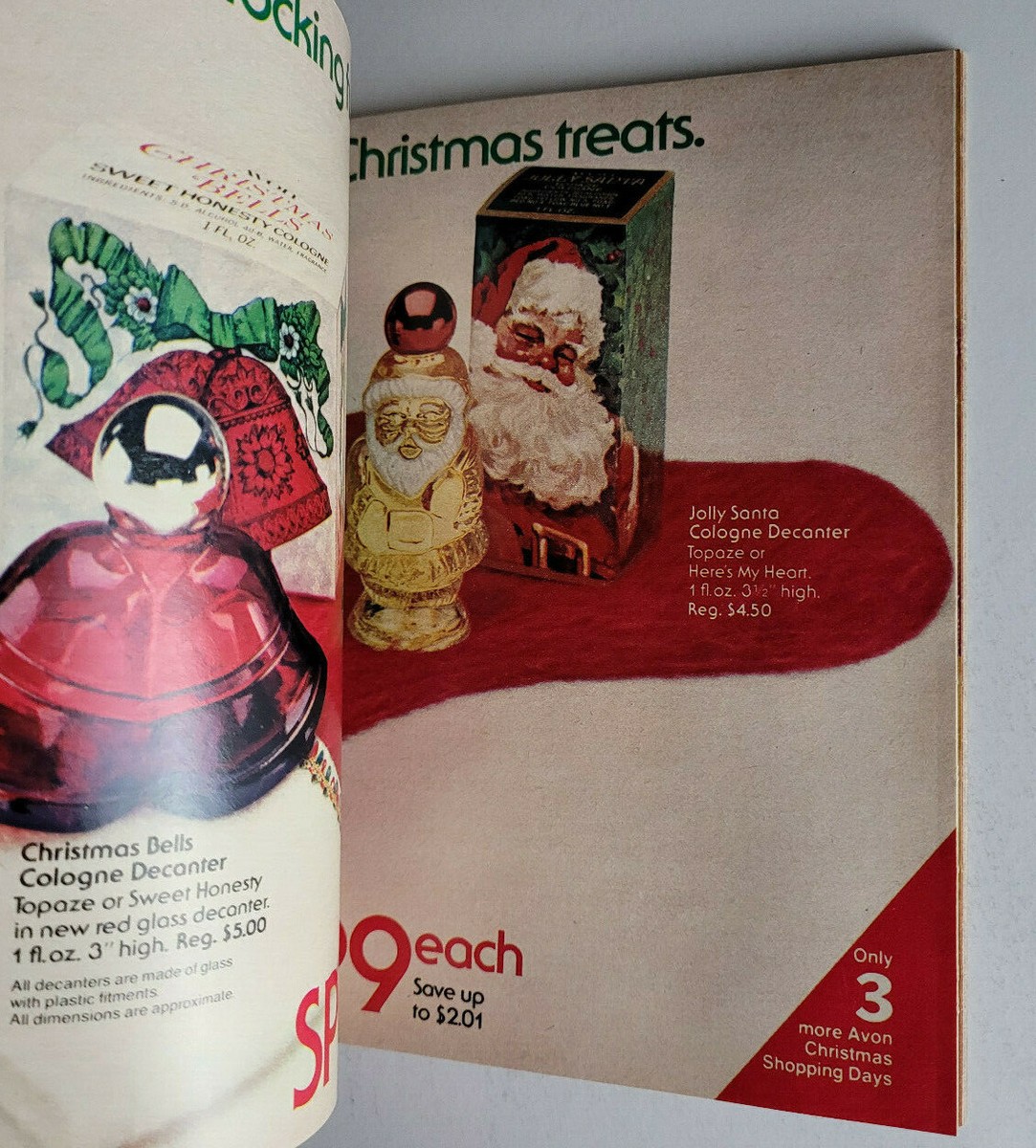 Catalog Avon Christmas Santa