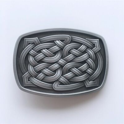 Cross Celtic Keltic Knot Rectangle Metal Belt Buckle | eBay