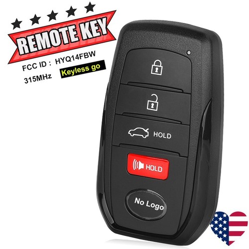 For 2022 2023 2024 Toyota Corolla 4-Button Smart Key Fob 8990H-02470 ...