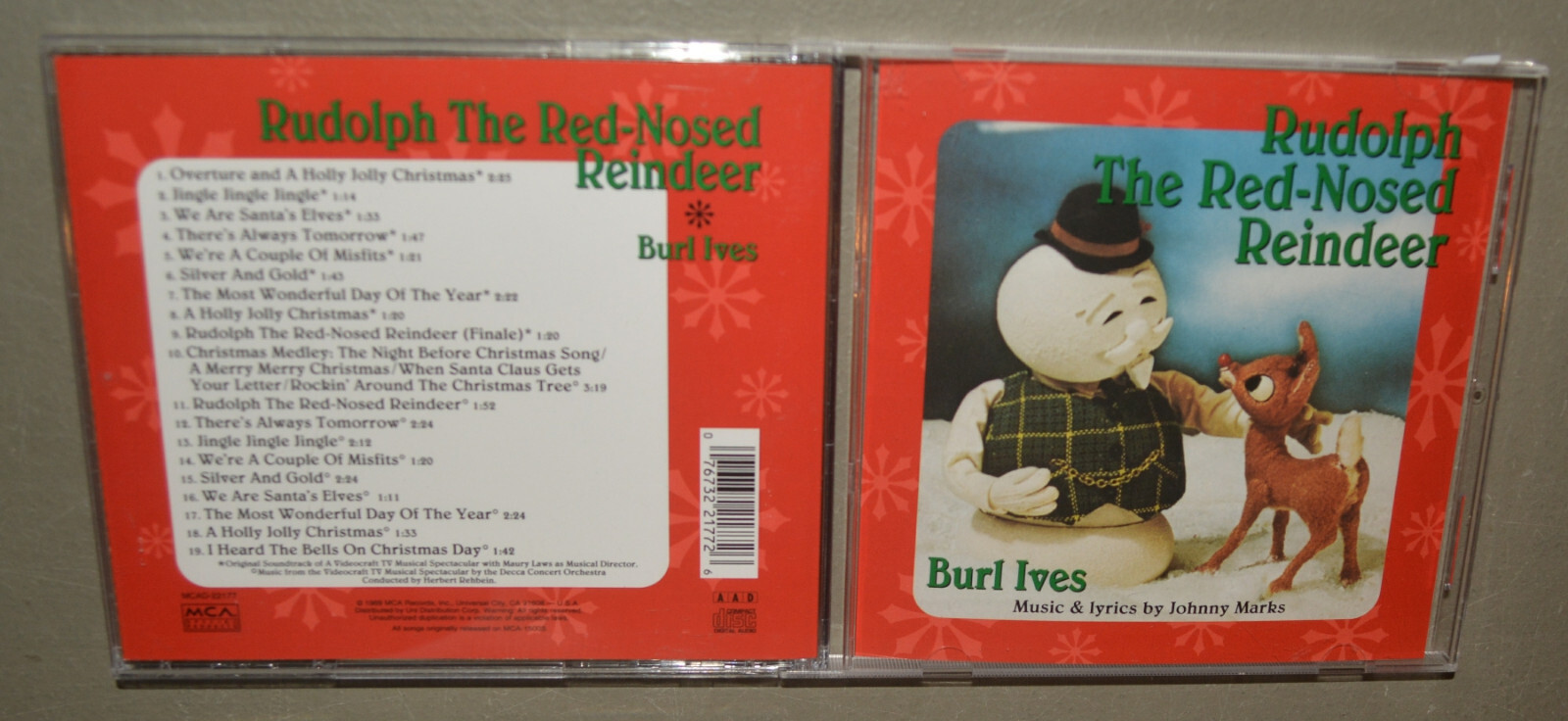 CD - Burl Ives - Rudolph the Red-Nosed Reindeer 76732217726| eBay