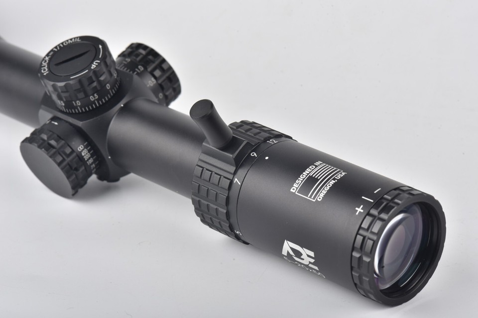 ADE ProZoom 5-20X50 Riflescopes with Scope Rings/Mounts and Throw Lever ...