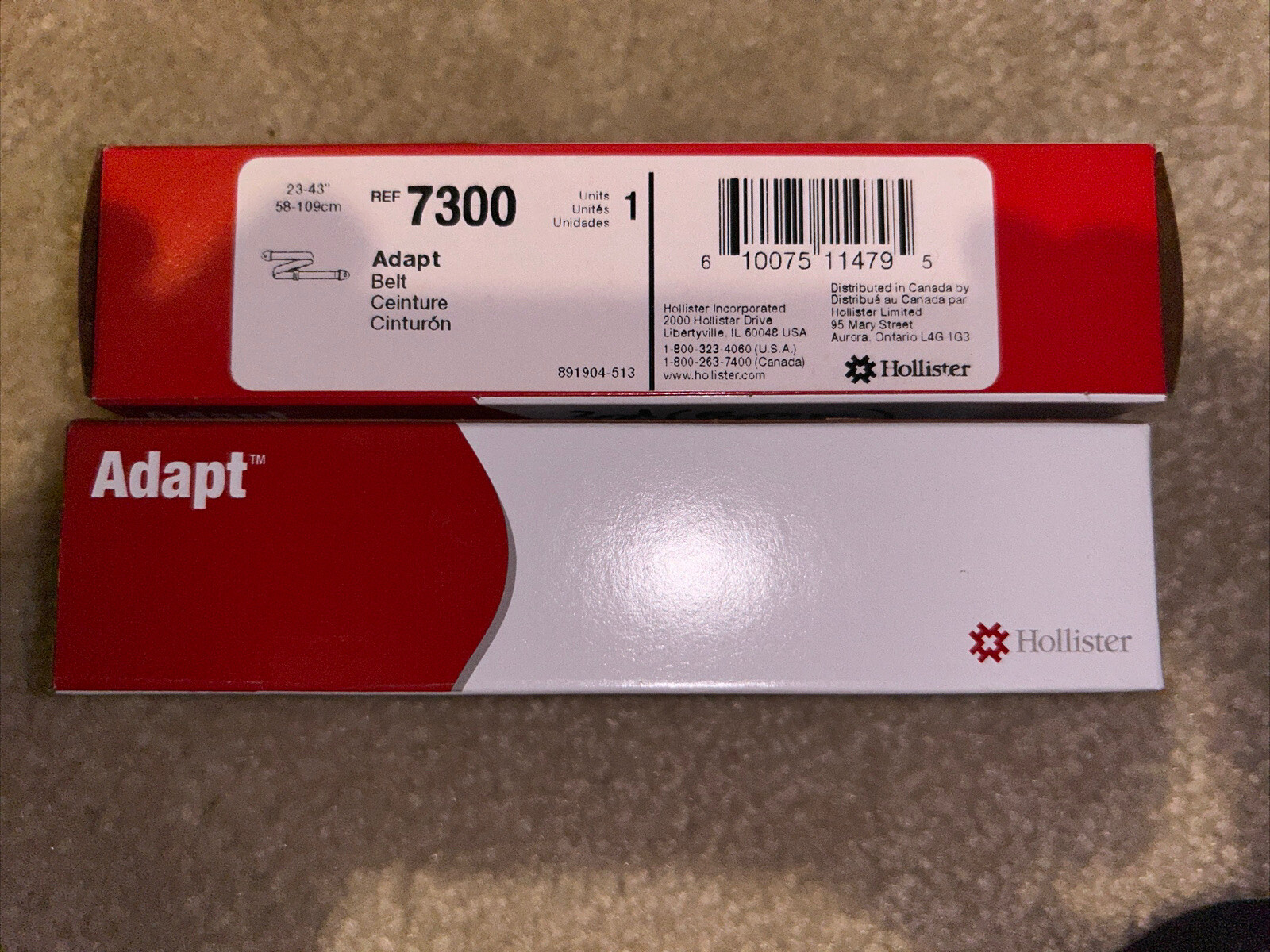 Ostomy Belts Hollister Adapt 7300 23-43" (58-109cm) *NEW* Qty 2 | eBay