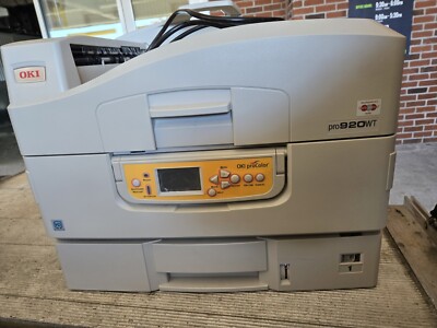 Oki Pro 920WT Textile Transfer Printer | eBay