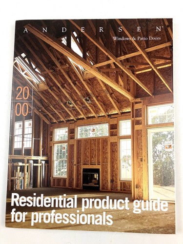 Andersen Windows Catalog 2000-Window’s & Patio Doors-Residential ...