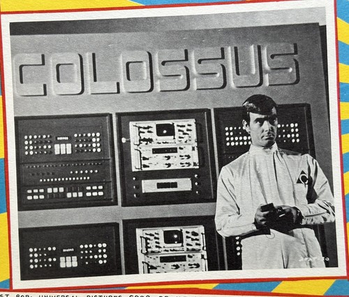 COLOSSUS THE FORBIN PROJECT Eric Braeden MEXICAN LOBBY CARD | eBay