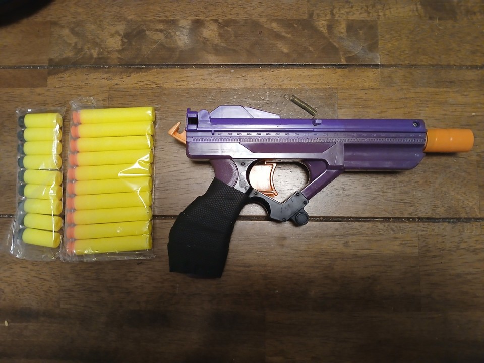 Modified Nerf Lock 'N Load (1997) Foam Blaster | eBay