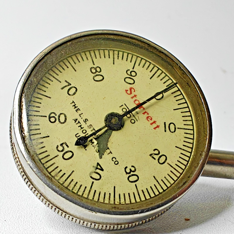 Vintage Starrett Model 196 Dial Test Indicator Set | eBay