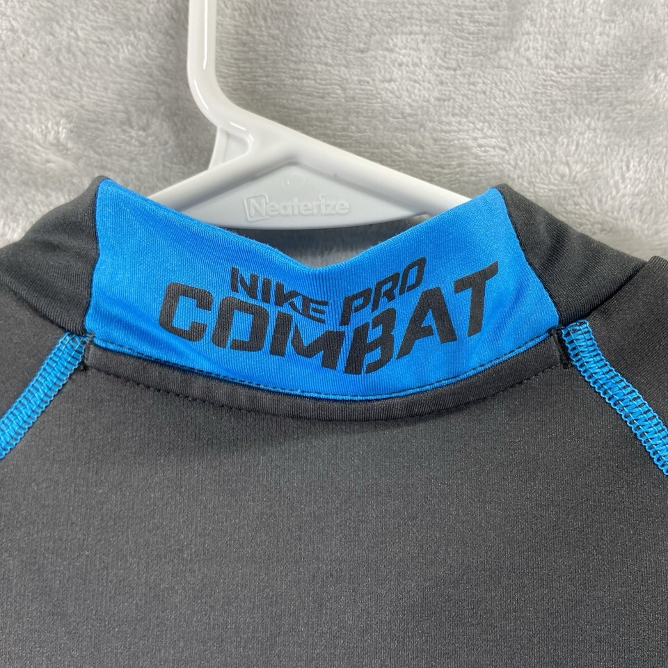 Nike Pro Combat Shirt men's Medium Hyperwarm Dri-Fit Fitted Long Sleeve ...