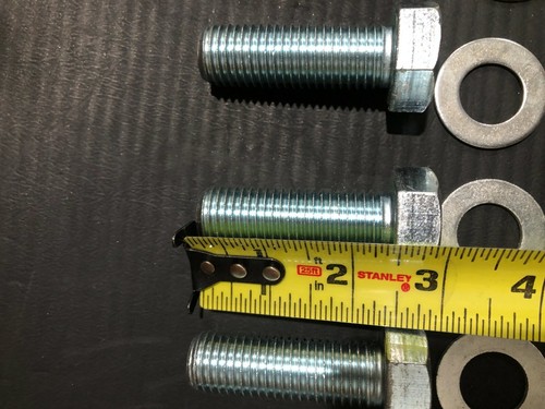 (6 PK) Metric Grade 8.8 Bolt/Hex Head Cap Screw, Nut & Washer Assorment ...