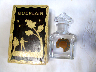 Vintage Guerlain Perfume Bottle w/Original Box-L'Huere Bleue-1920's ...