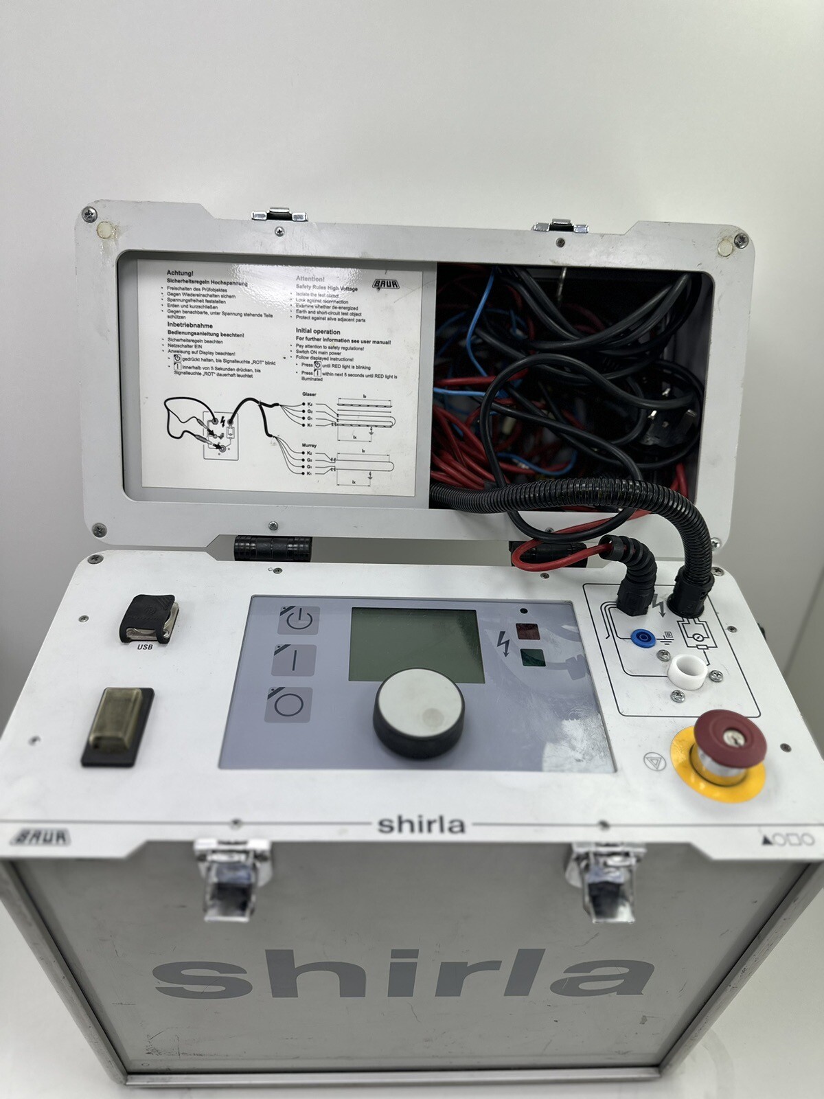 BAUR SHIRLA Cable Sheath Fault Locator (FOR PARTS ONLY) | eBay